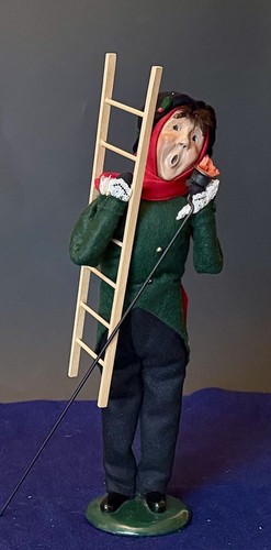 byers choice victorian man chimney sweep ladder Christmas 1993 | eBay