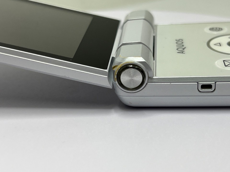 SHARP AQUOS Keitai 2 601SH Softbank White Unlocked SIM Free FLIP PHONE ...