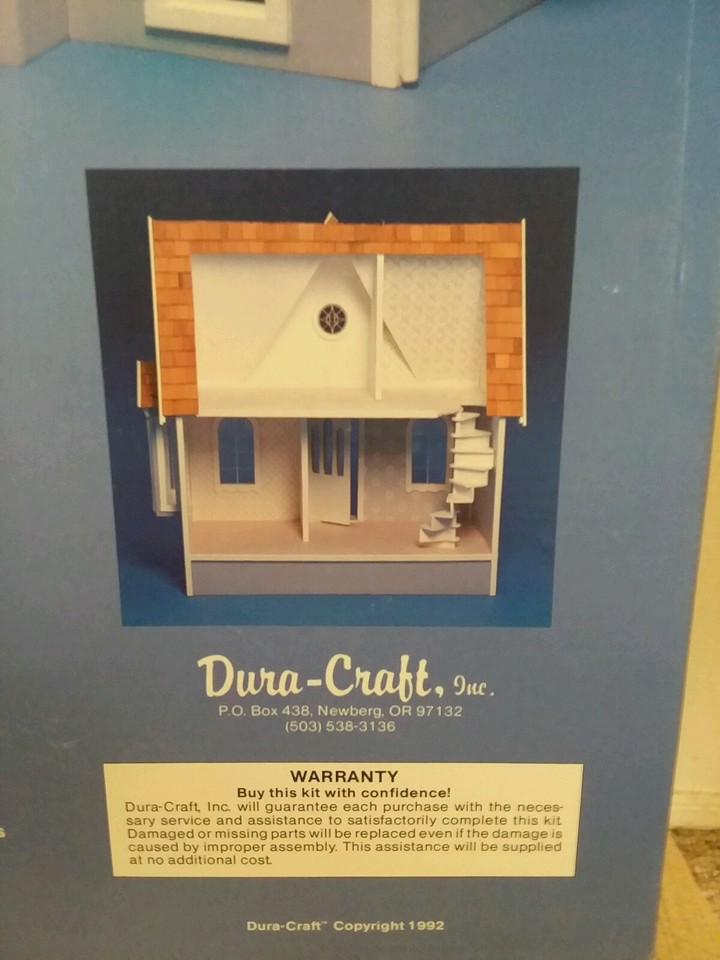 Mansion in Miniature Lafayette Dollhouse Model Kit | eBay