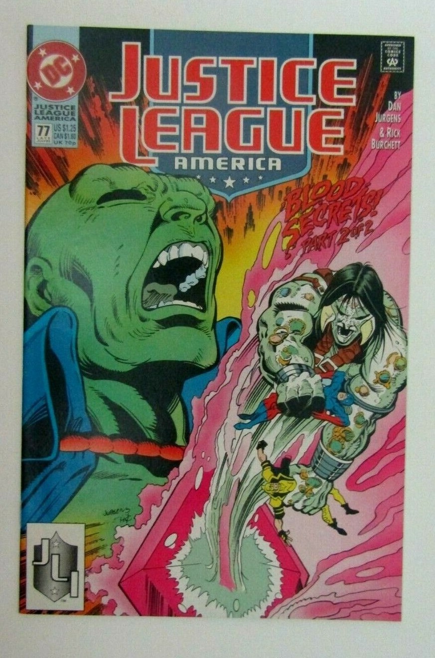 Justice League America 77 - DC COMICS 1st Appearance & Origin Of ...