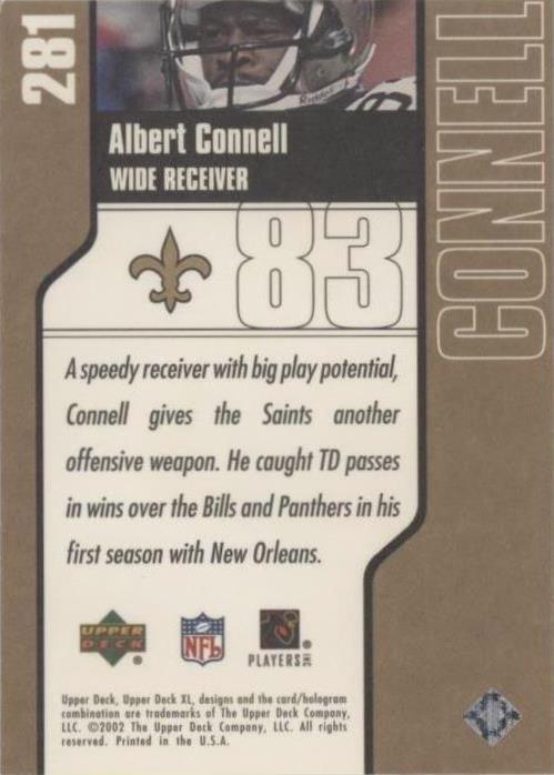 2002 Upper Deck XL Albert Connell #281 for sale | eBay