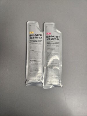 Sharp MX-51NVSA (MX51NVSA) Yellow Magenta Developer Kit | eBay