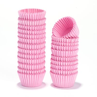 1000 Pcs 1 Inch Mini Cupcake Liners Baking Cups Dessert Wrappers for ...