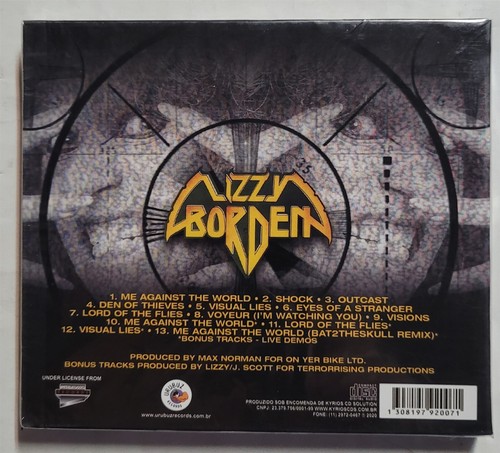 Lizzy Borden Visual Lies New CD Slipcase Brazil Metal Rock | eBay