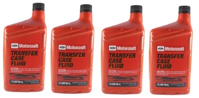 4 Quarts MOTORCRAFT Ford oem⚡ Transfer Case Fluid XL12 ⚡ FOUR QUART ...