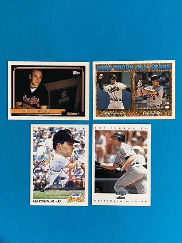 Cal Ripken Jr. Insert Baseball Card Lot 1992 1994 1997 Topps Score ...