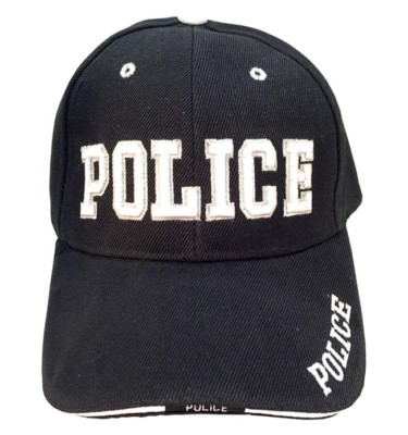 POLICE Officer Deputy, Navy BLUE Baseball Cap Hat 3D Embroidered ...