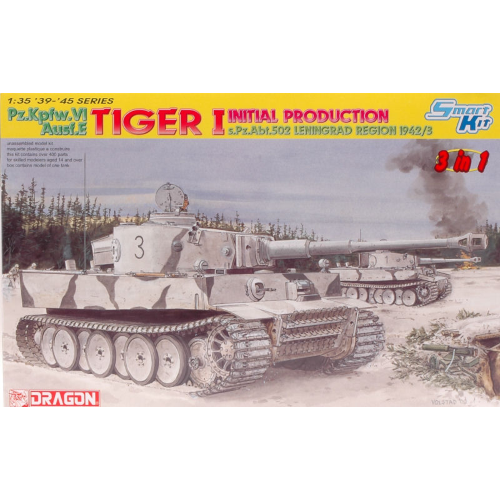 TIGER I LENINGRAD 1943-43 KIT 1:35 Dragon Kit Mezzi Militari Modellino ...