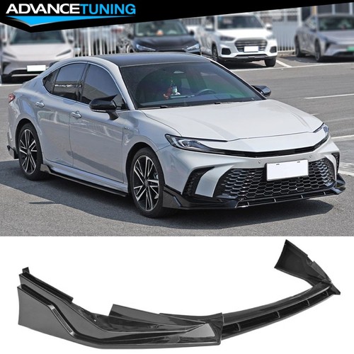 Fits 25-26 Toyota Camry SE XSE IKON Style Front Bumper Lip Splitter ...