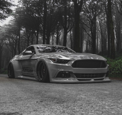 SHIROKAI Ford Mustang S550 (2015-2017) Widebody kit | eBay