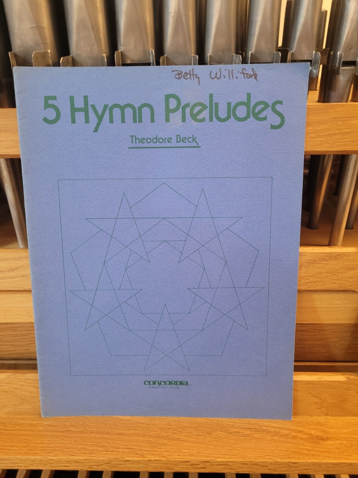 * Theodore Beck: 5 Hymn Preludes; organ (Concordia) | eBay