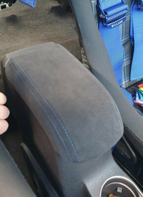 ford fiesta mk7 mk7.5 alcantara arm rest armrest cover coloured ...