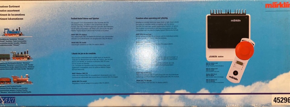 Marklin Maxi 1 Locomotive + Tender BAVARIA nickel plated Dealer Promo ...