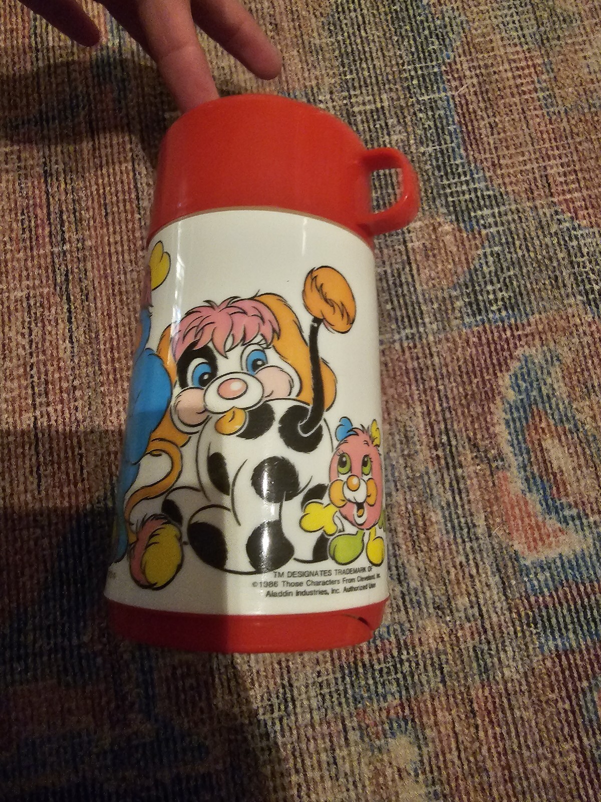 1986 Popples Red Lunch Box With Thermos | eBay