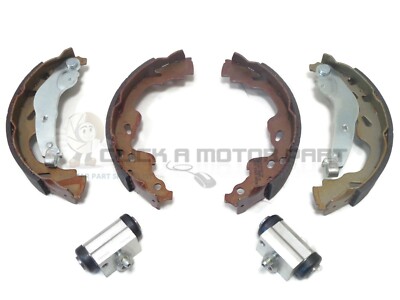 CITROEN C1 1.0 1.2 1.4 HDi 2005-2017 REAR BRAKE SHOES SET AND 2 WHEEL ...