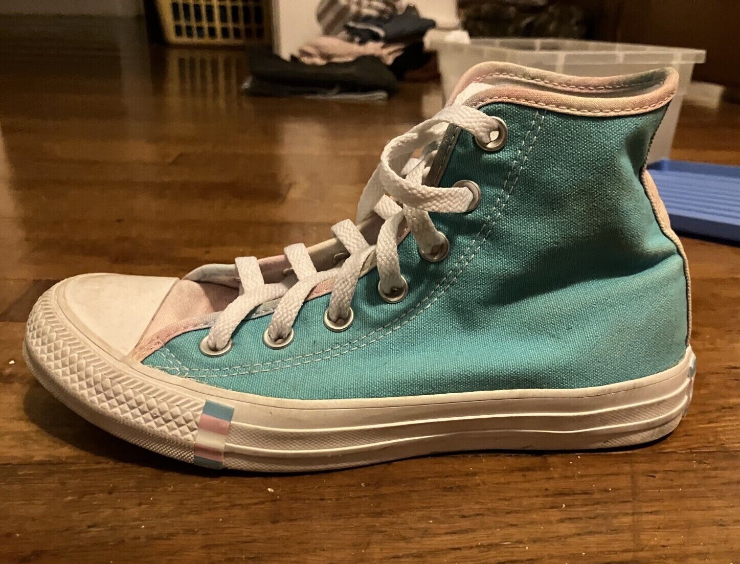 Custom Transgender Pride Converse Chuck Taylor All St… - Gem