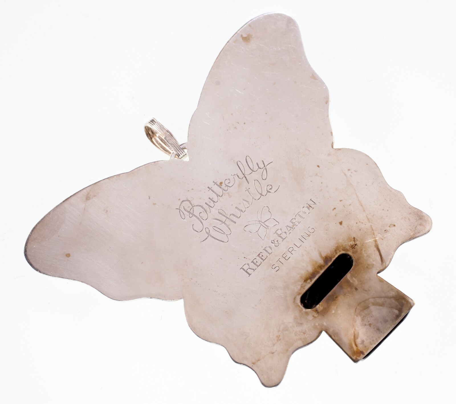 Reed & Barton Sterling Silver Butterfly Whistle Gorgeous! | eBay