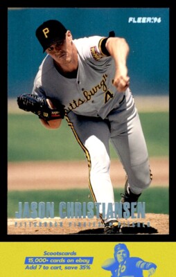1996 Fleer Jason Christiansen Tiffany #516 Pittsburgh Pirates | eBay