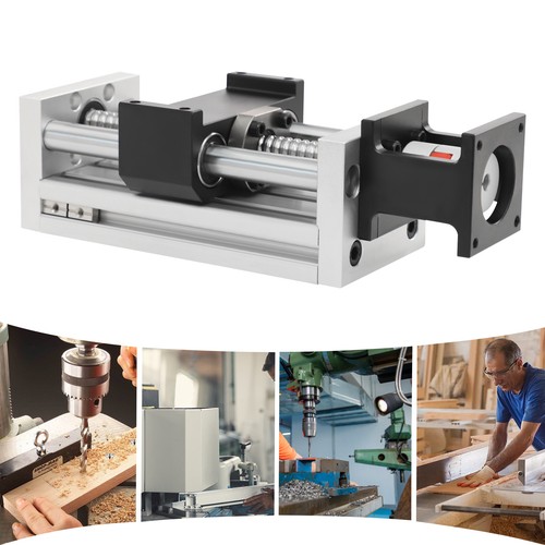 Electric Linear Guide Slide Table Sliding Table Linear Rail Guide 100mm ...