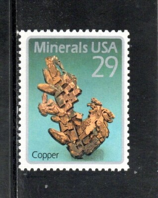 2701 * COPPER * MINERALS * U.S. Postage Stamp MNH | eBay