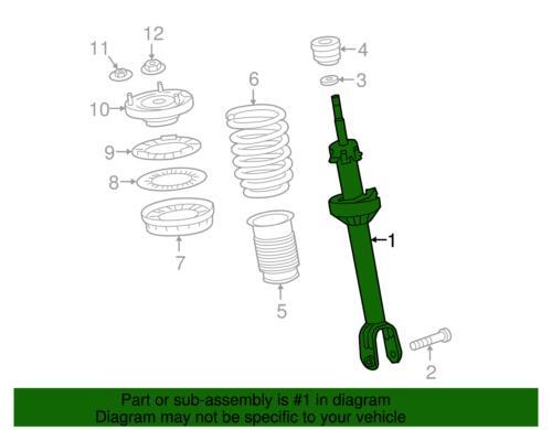 OEM Genuine Jaguar 2017-2019 XE Suspension Shock Strut Damper T4N7337 ...