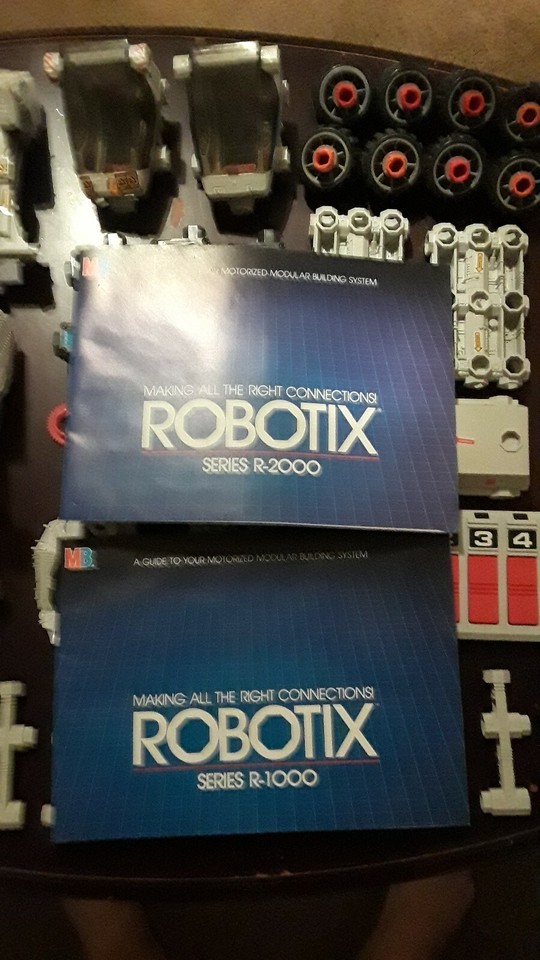 VINTAGE 1980'S MILTON BRADLEY MB ROBOTIX SERIES SETS R-1000 R-2000 | eBay