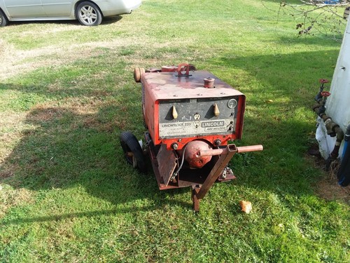 Lincoln 225 Welder Generator Onan engine Model DC 225/3-AS Project | eBay