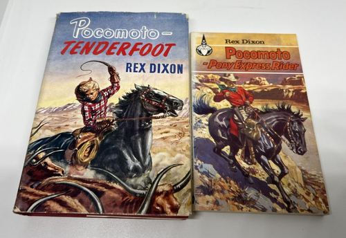 Pocomoto Tenderfoot and Pony Express Rider by Rex Dixon | eBay