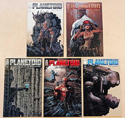 Planetoid 1-5 Image Comic - X-soldier finds himself stranded on Alien ...