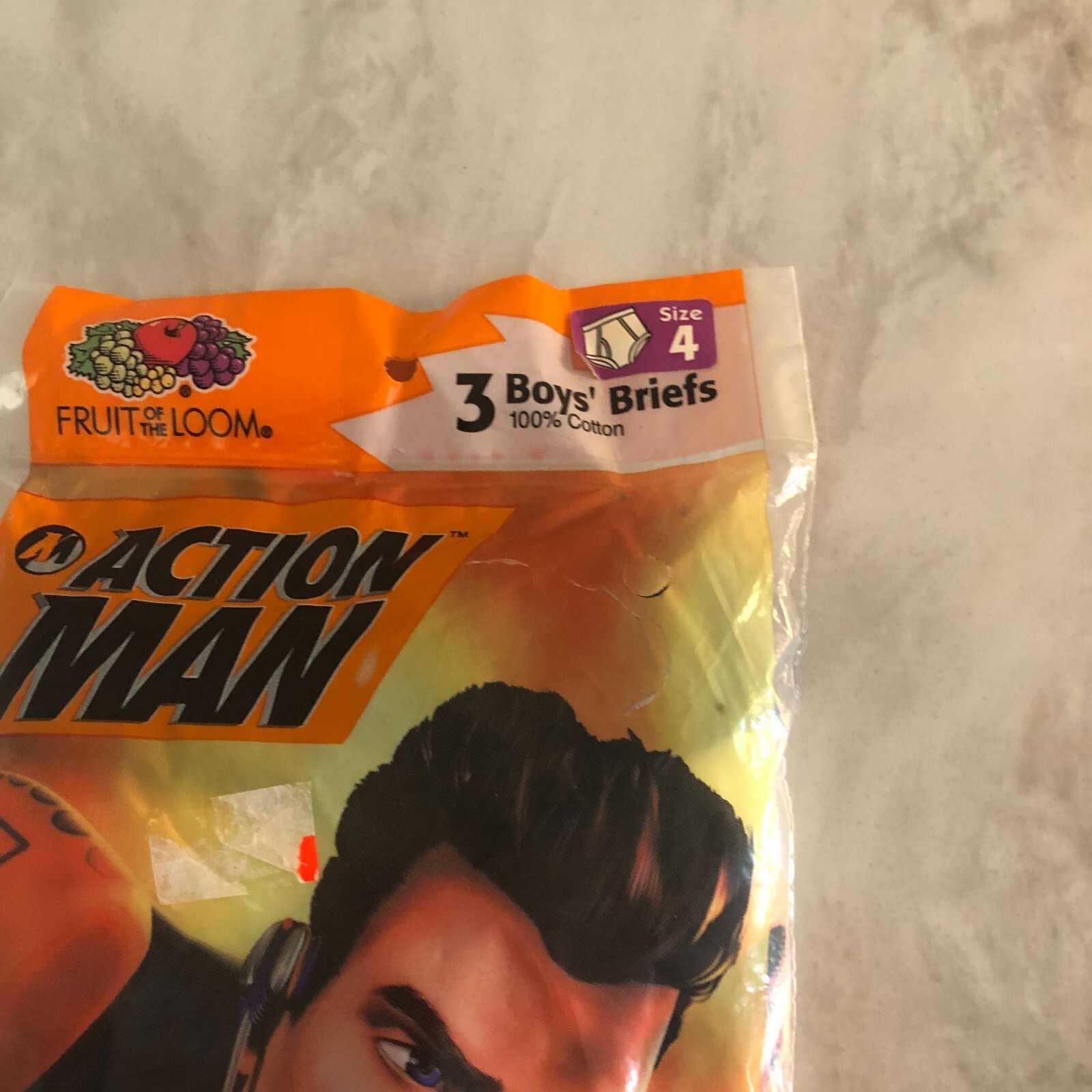 Fruit of the Loom Funpals Boys Briefs Action Man 3 Pack Size: 4 NEW | eBay