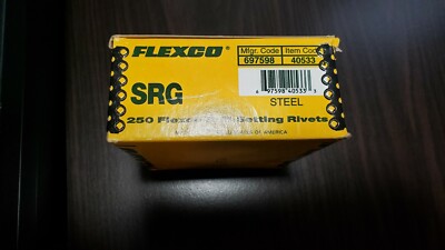 FLEXCO - 40533 - SRG RIVETS (Quantity 250) | eBay