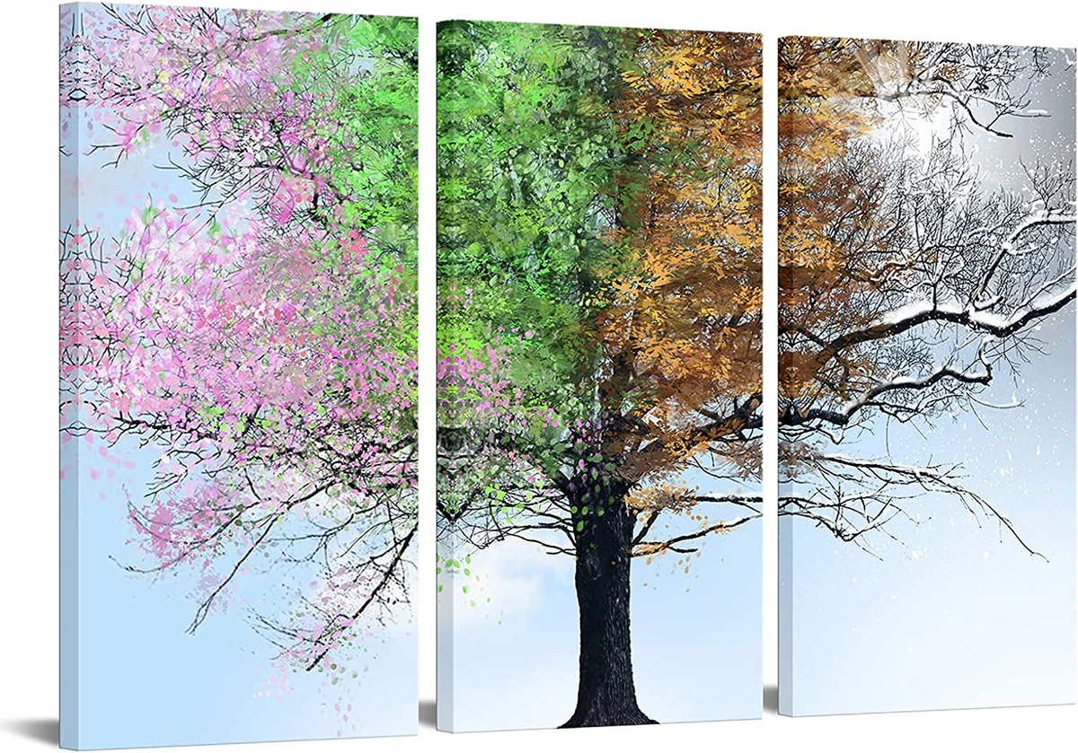 4 Seasons Tree Art
