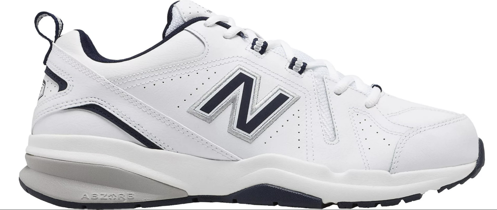 New Balance Men's 608v5 Shoes - Leather Upper, ABZORB Midsole - Free ...