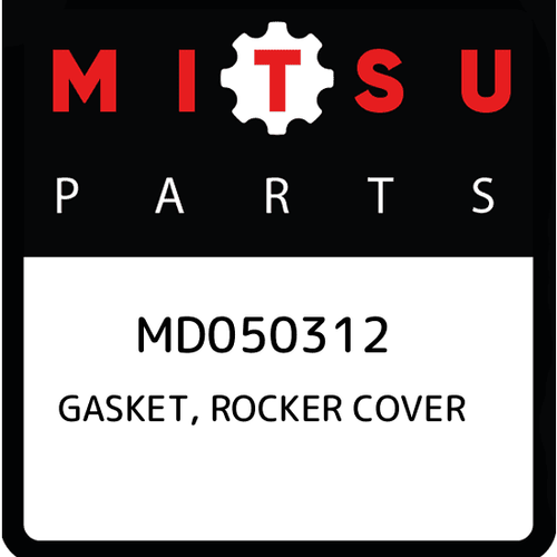 MD050312 Mitsubishi Gasket, rocker cover MD050312, New Genuine OEM Part ...