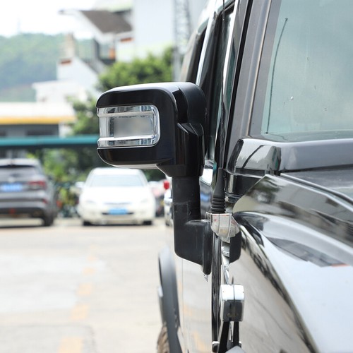 Glossy Black Exterior Rear View Mirror Cover Cap Trim For Humme-r H2 ...