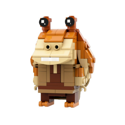 Fictional Character of the Gungan Race from the Movie 172 Pieces MOC ...