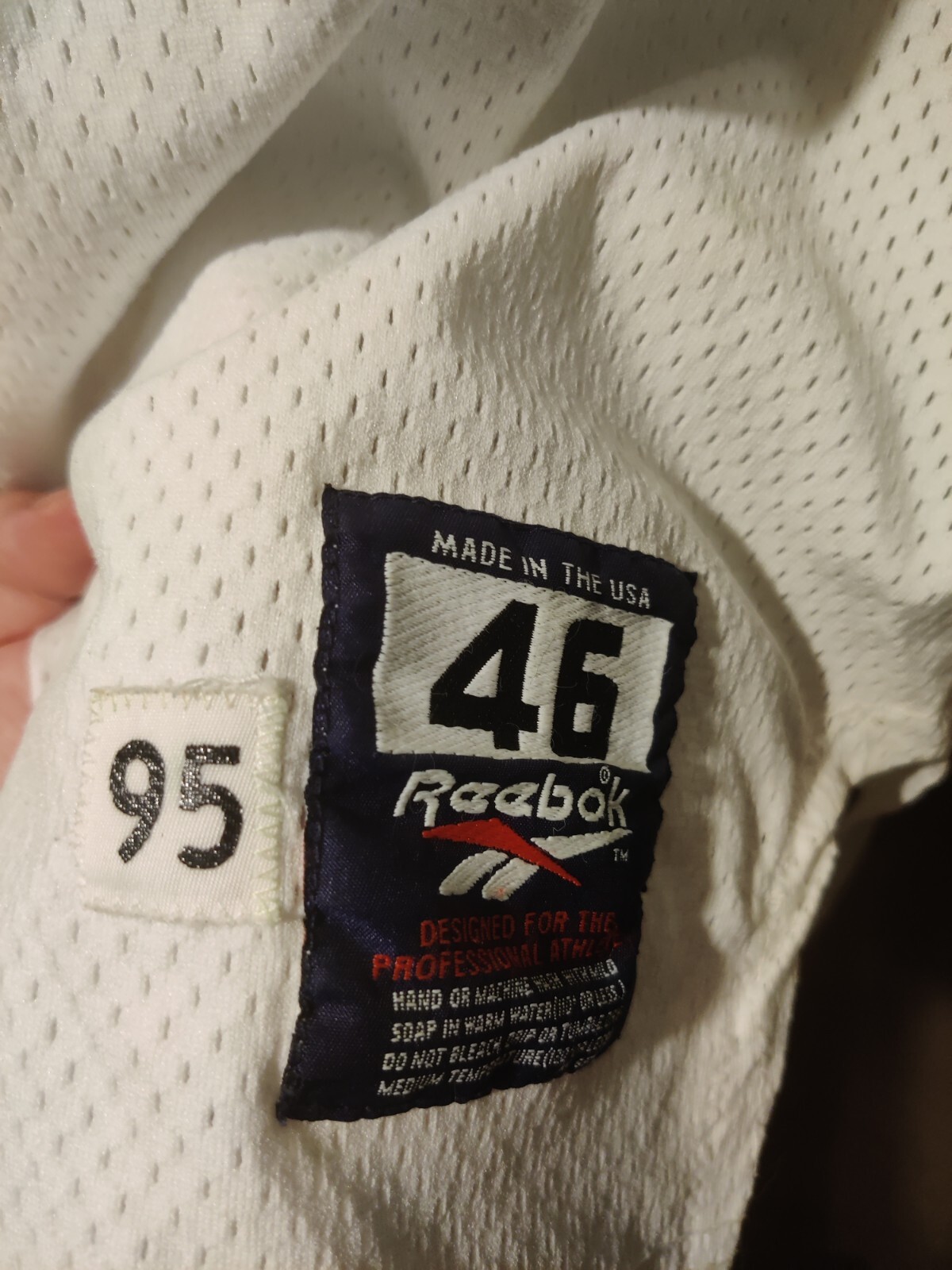 Ryan McNeil Detroit Lions 1995 Game Issued Reebok Jersey | eBay