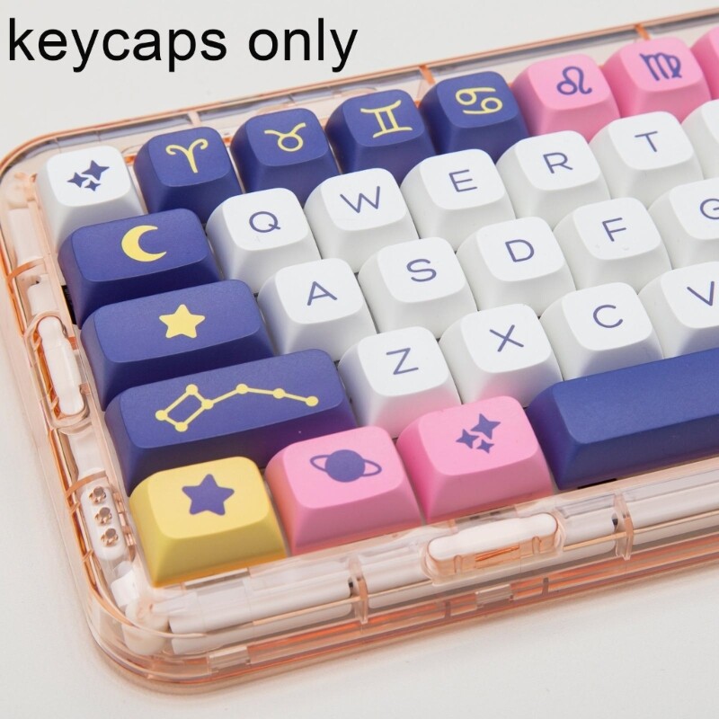 Full 134 Keys Keycaps, XDA Profile PBT Keycap, Style &Smooth Use Keys ...