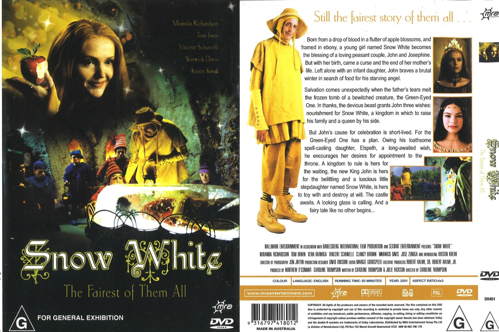 Snow White-The Fairest of Them All (DVD, 2001) for sale online | eBay ...