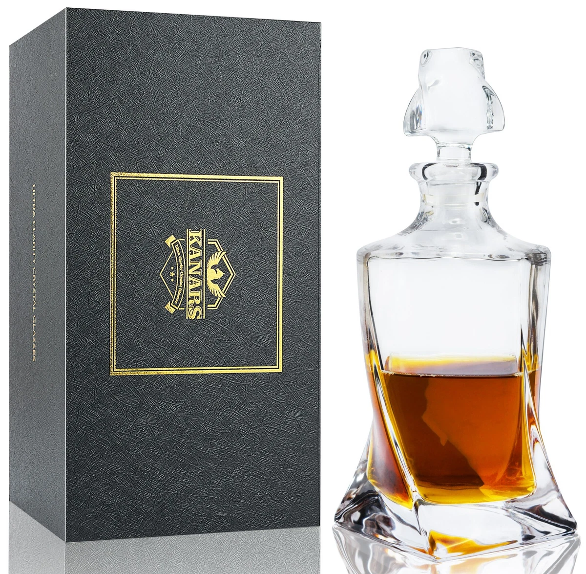 Modern Whiskey Decanter Set