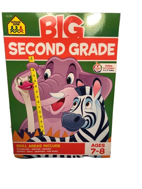 Big Second Grade Big Workbooks by School Zone Publishing Company Staff ...