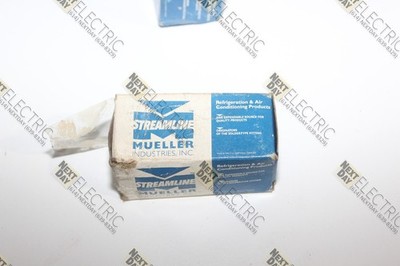 Mueller, A-13613, Streamline Packaged Angle Valve 3/8" MPT 1/4" Flare ...