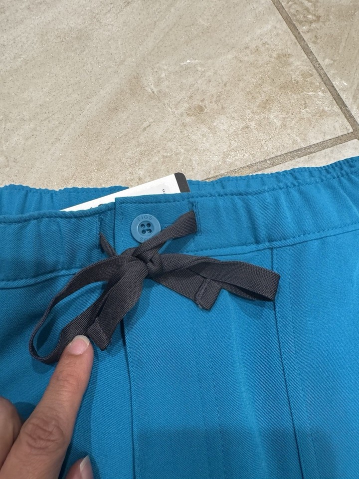 Figs Cairo Cargo Scrub Pants TM3001 Teal Men's Size Large | eBay