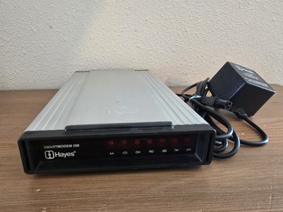 Hayes Smart Modem 300 Vintage with Power Supply | eBay