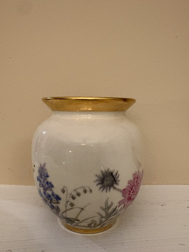 Rare Vintage K&A Krautheim Selb Bavaria Hand painted Wildflower Vase ...
