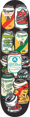 ALL I NEED X NARRAGANSETT BEER CANS SKATEBOARD DECK-8.25 | eBay