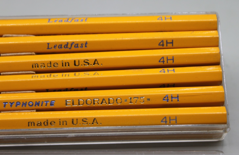 12 Dixon Eldorado drawing Drafting pencils Eldorado 4H | eBay