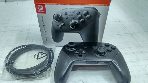 Free Shipping Nintendo Switch Pro Controller Black Genuine | eBay