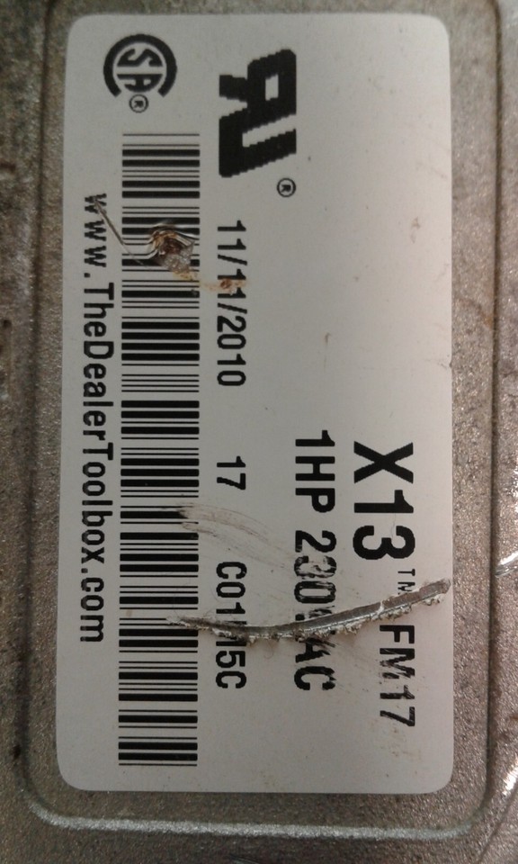 GE X13 1HP D672365P08 MOT12308 MODULE ONLY FOR 5SME39SXL051A (6632) B4 ...