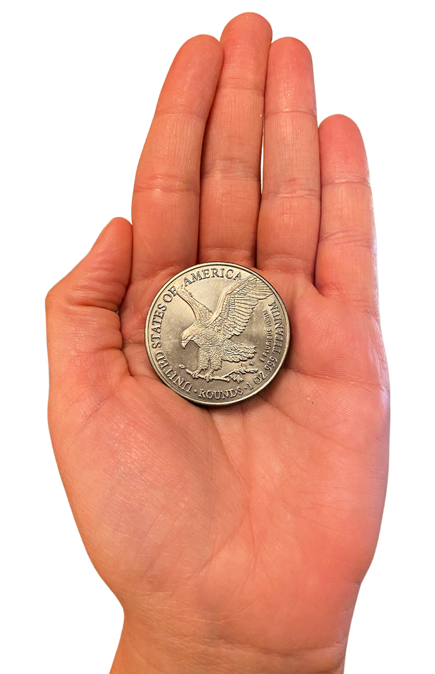 30 - 1 OUNCE OZ 999 Fine SOLID TITANIUM Metal Liberty Coins INGOT ...